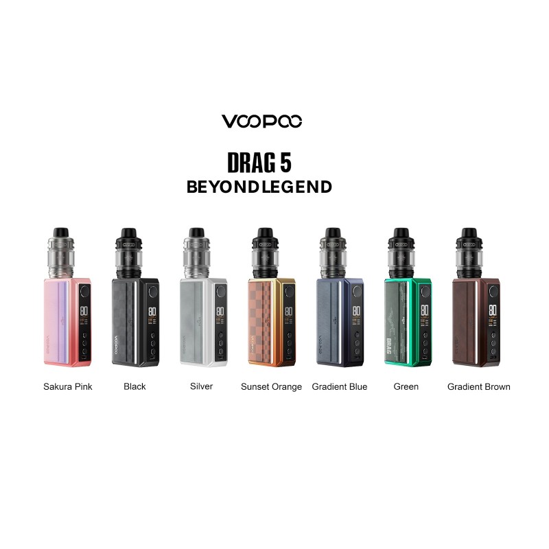 VOOPOO Drag 5 177W Mod Kit - N°1 Vapeshop in DENVER - AURORA COLORADO